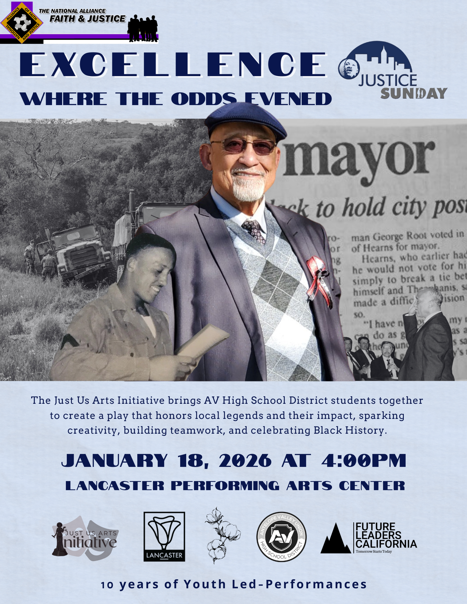 Justice Sunday – Excellence: Where The Odds Evened - Lancaster ...